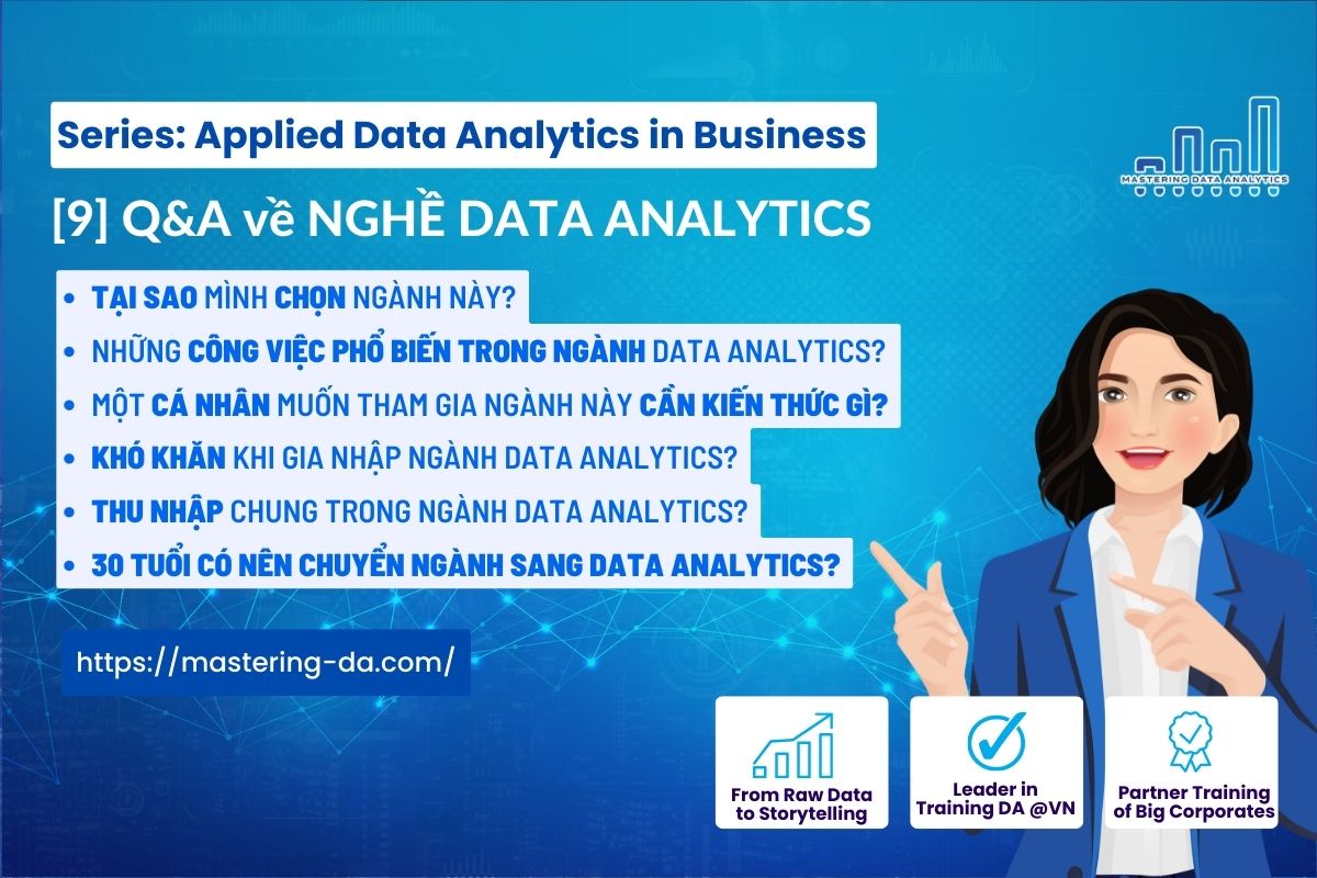 [9] Chia Sẻ Trải Nghiệm Cá Nhân Và Câu Hỏi Xoay Quanh Nghề Data Analyst - Mastering Data Analytics